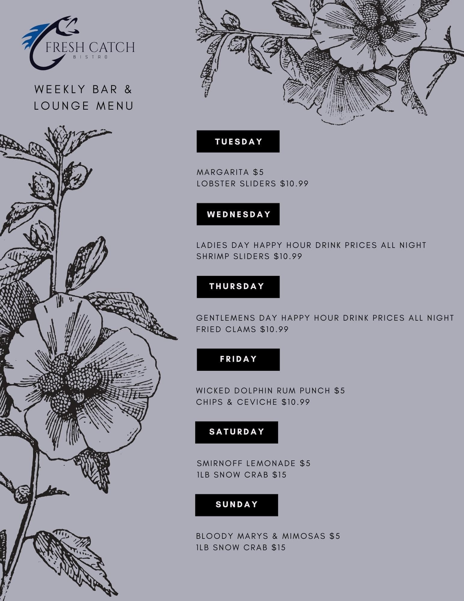 Fresh Catch Bistro Menu (Updated April 2025) Fresh Catch Bistro Menu (Updated April 2025)